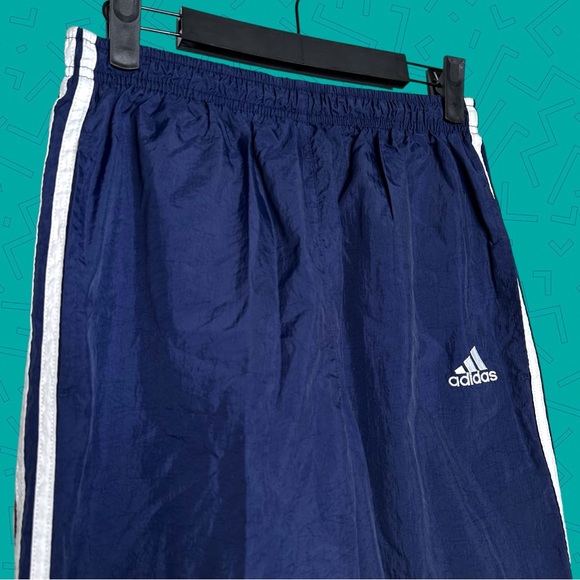adidas | Pants | Vintage Adidas Nylon Track Pants | Poshmark